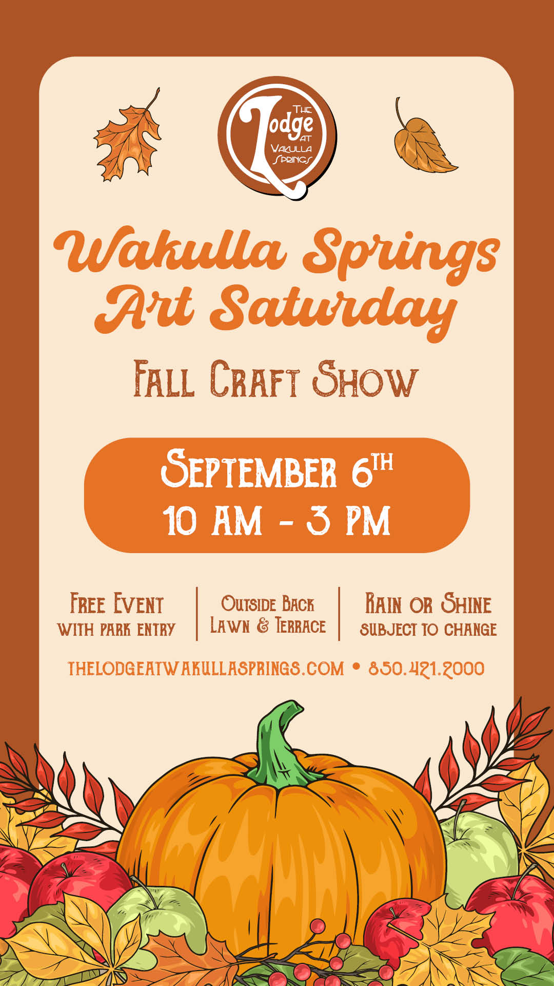 Fall Craft Show - The Lodge at Wakulla Springs